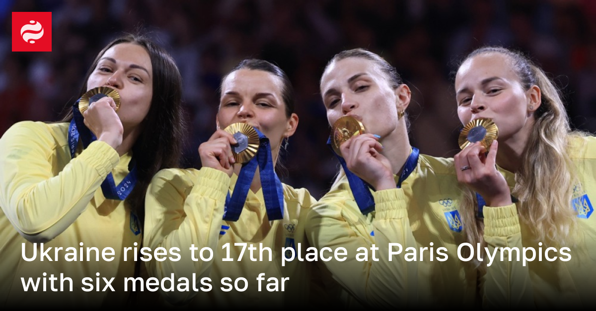How many medals does Ukraine have at the Olympics as of August 4 ...