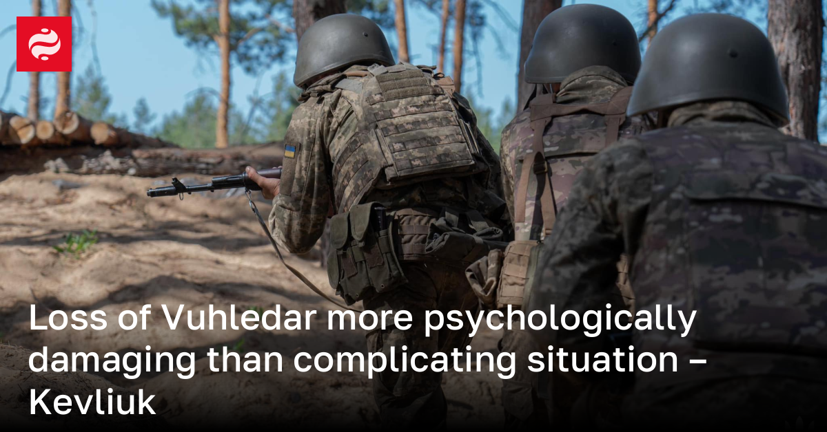 Loss of Vuhledar more psychologically damaging than complicating ...