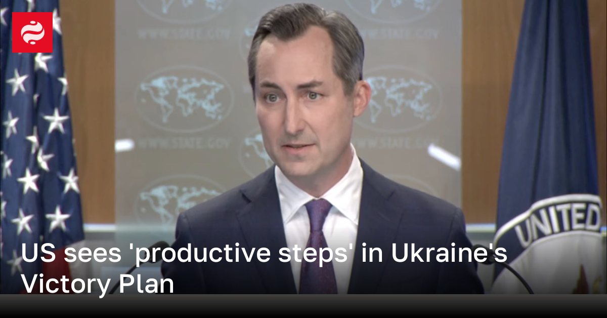 Ukraine's victory plan - the State Department sees a number of ...