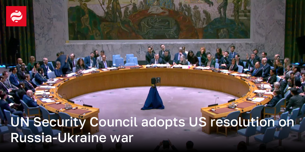 US resolution at the UN on Ukraine on February 24, 2025 – who supported ...
