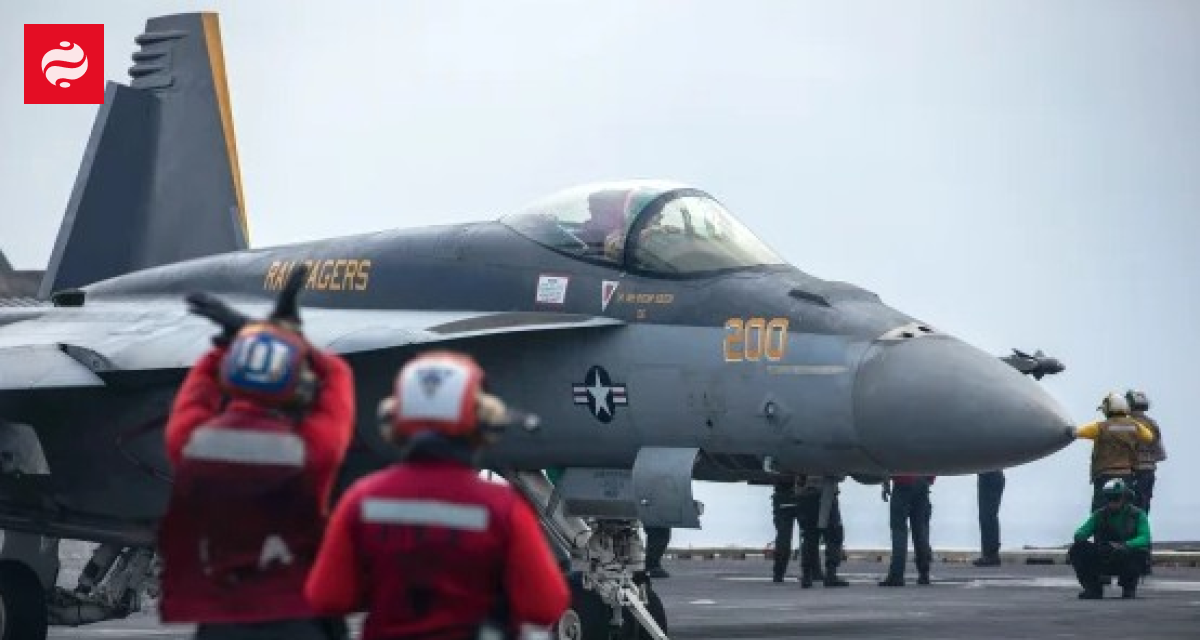 The US lost its second Super Hornet fighter jet from the aircraft ...