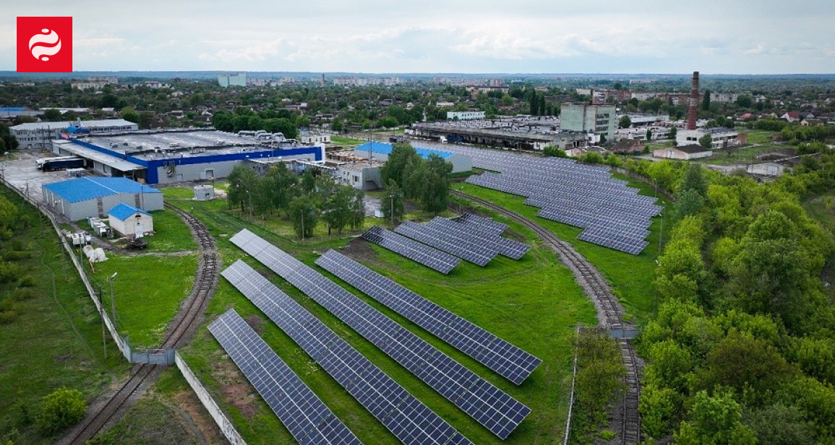IDS Ukraine запустила солнечную электростанцию в Миргороде | Новости ...